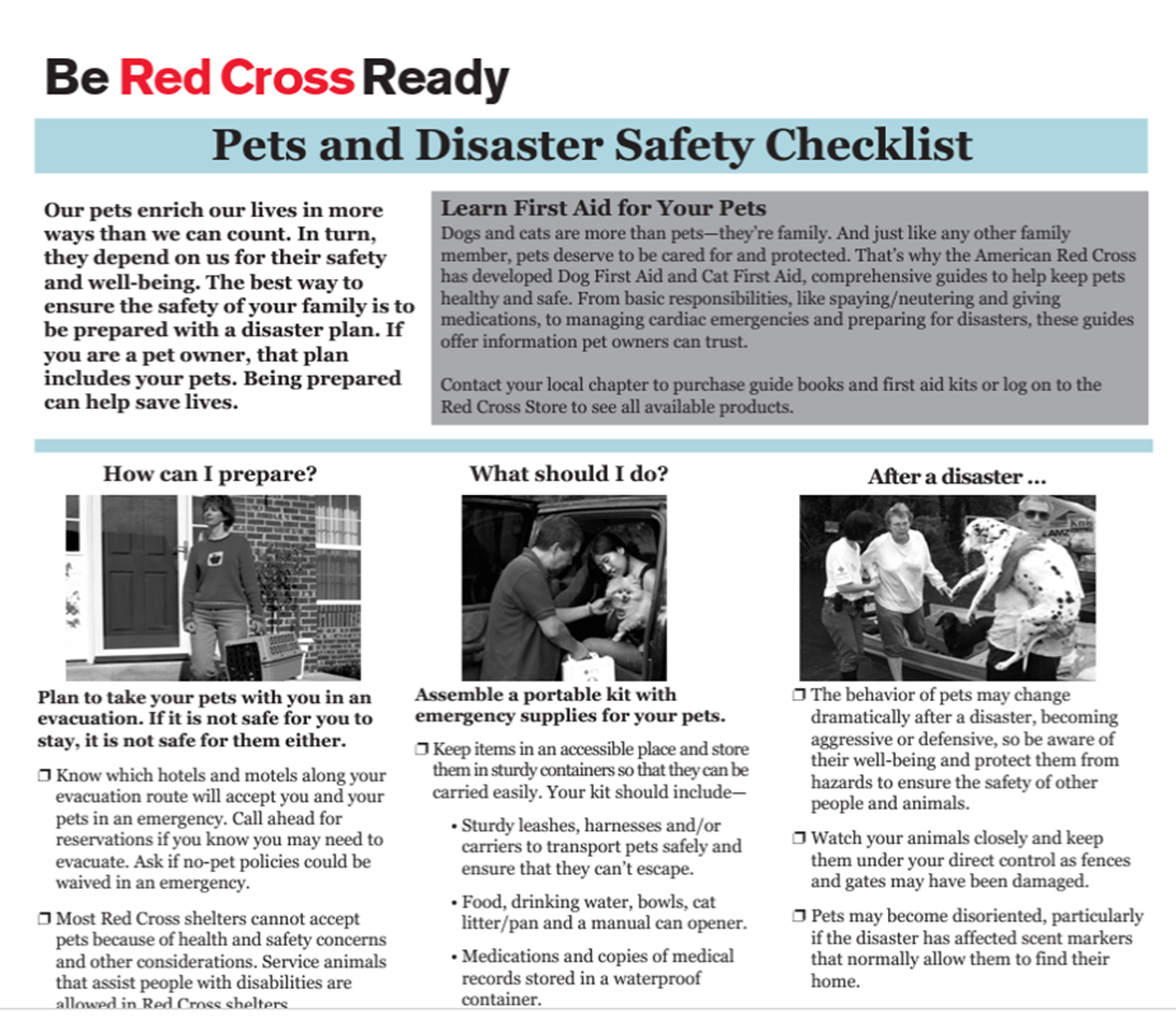 Emergency Preparedness – Tiffani Hill LLC